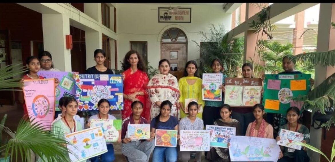 Poster Making Competition – Kamla Nehru College For Women